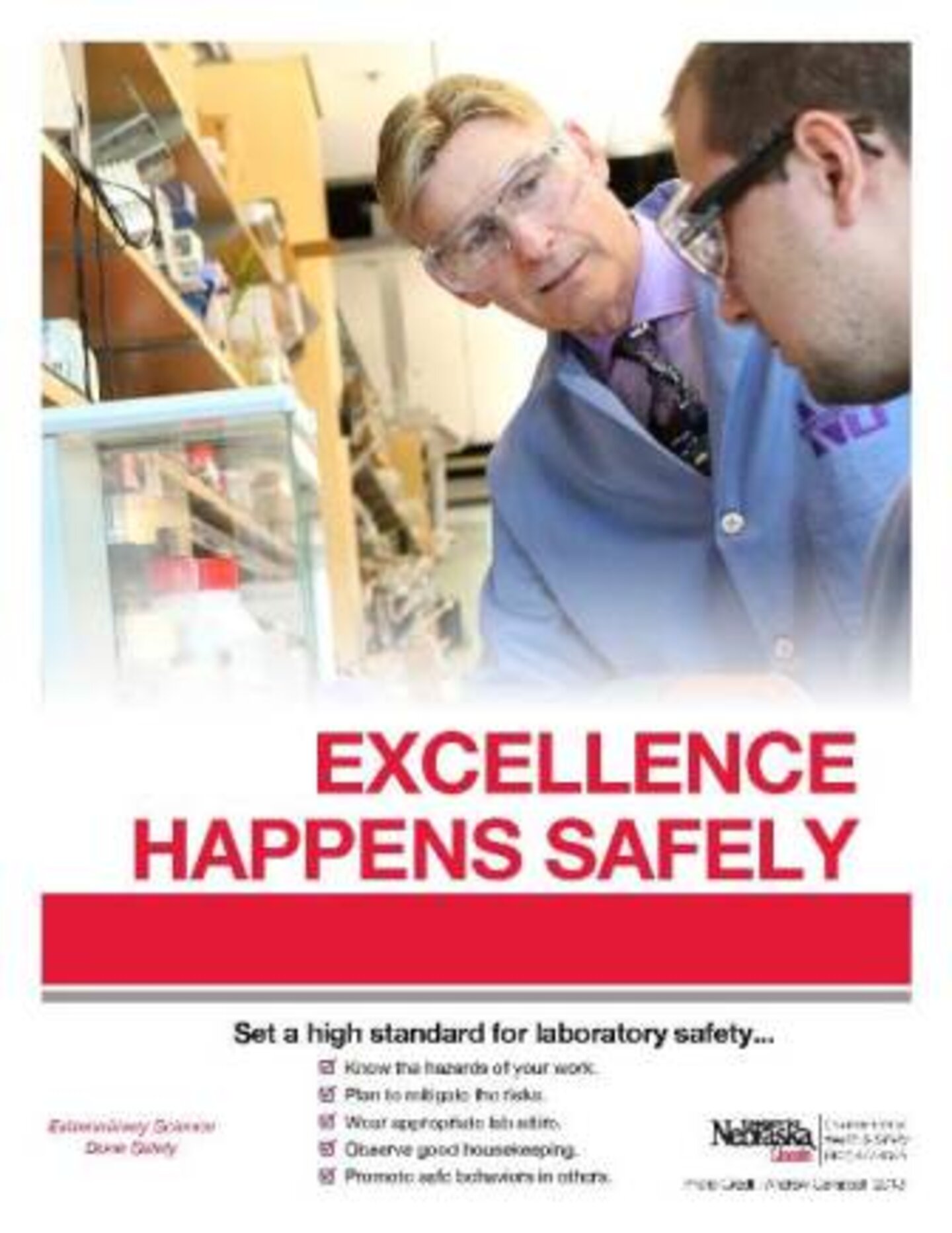 Safety Posters | Environmental Health & Safety | Nebraska